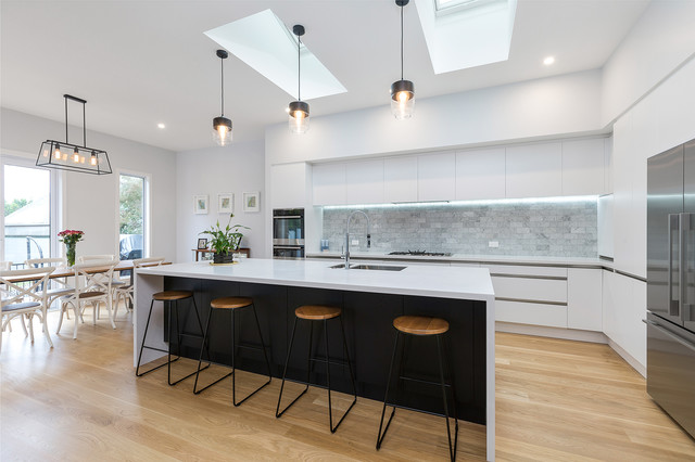 Modern seamless design - Contemporary - Kitchen - Auckland - by Kitchen ...