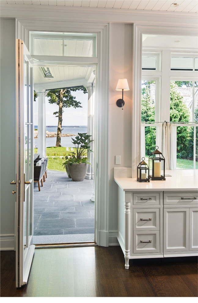 Modern Shoreline Colonial - Transitional - Kitchen - New York - by ...