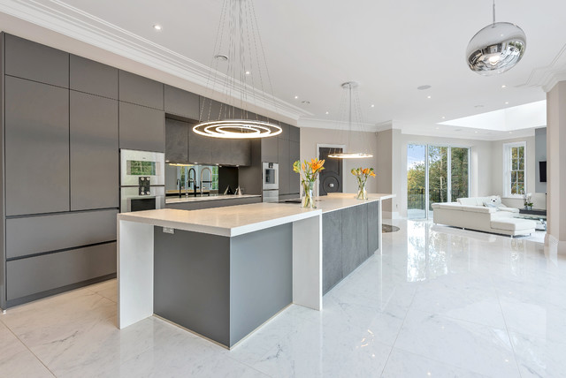 Modern Statement Kitchen - Modern - Kitchen - Berkshire - by Kitchen ...