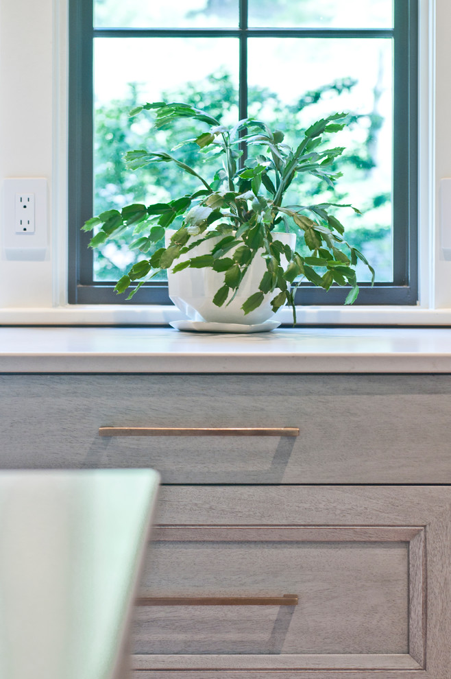 Modern Timber Frame - Transitional - Kitchen - Nashville - by Hermitage ...