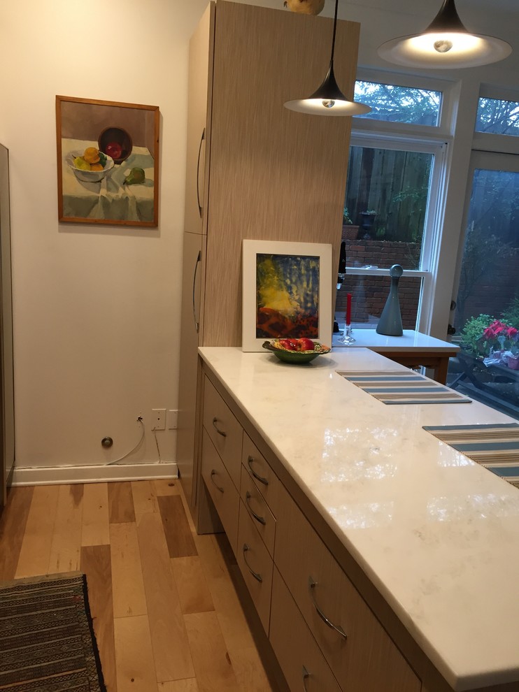 Modern Townhouse Kitchen Renovation - Modern - Kitchen - Atlanta - by ...