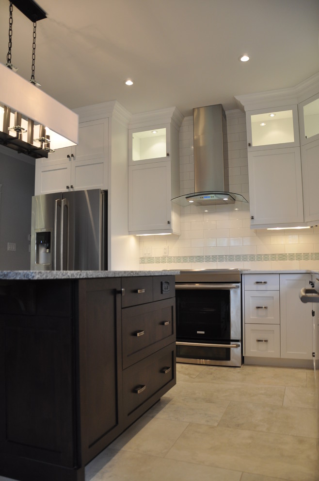 Modern White - Traditional - Kitchen - Other - by Glenwood Kitchens | Houzz