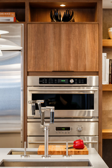 Modern White Kitchen by Astro Design. Ottawa - Contemporary - Kitchen ...