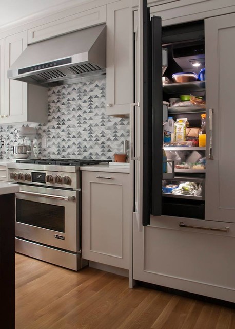 Modern Winchester, MA Kitchen - Moderne - Cuisine - Boston - par Right ...