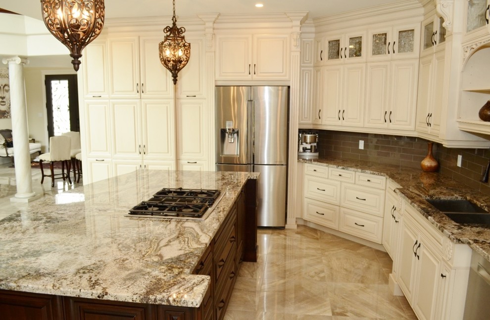 modern with a touch of classic- white kitchen - Traditional - Kitchen ...