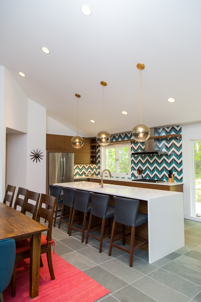 Modernique in Upstate New York - Modern - Kitchen - New York - by Bryce ...