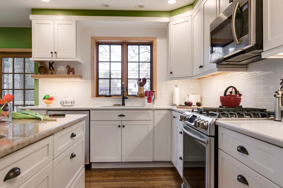 Modernized Cabin in Suburban Maryland - Modern - Kitchen - DC Metro ...