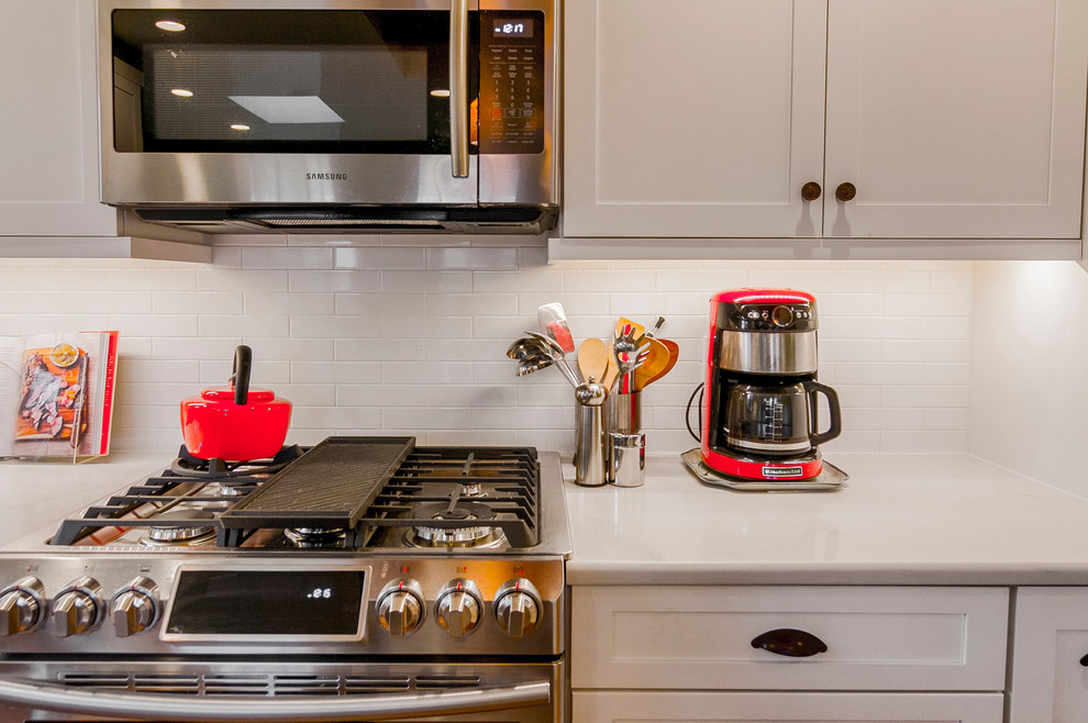 Modernized Cabin in Suburban Maryland - Modern - Kitchen - DC Metro ...