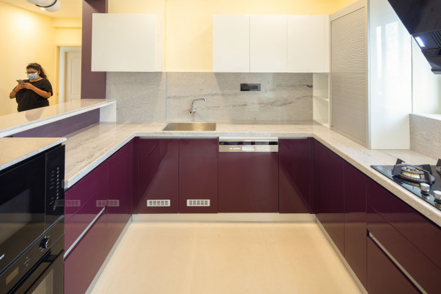 Modular Kitchen and Wardrobes at Poonamallee, Chennai - Contemporáneo ...