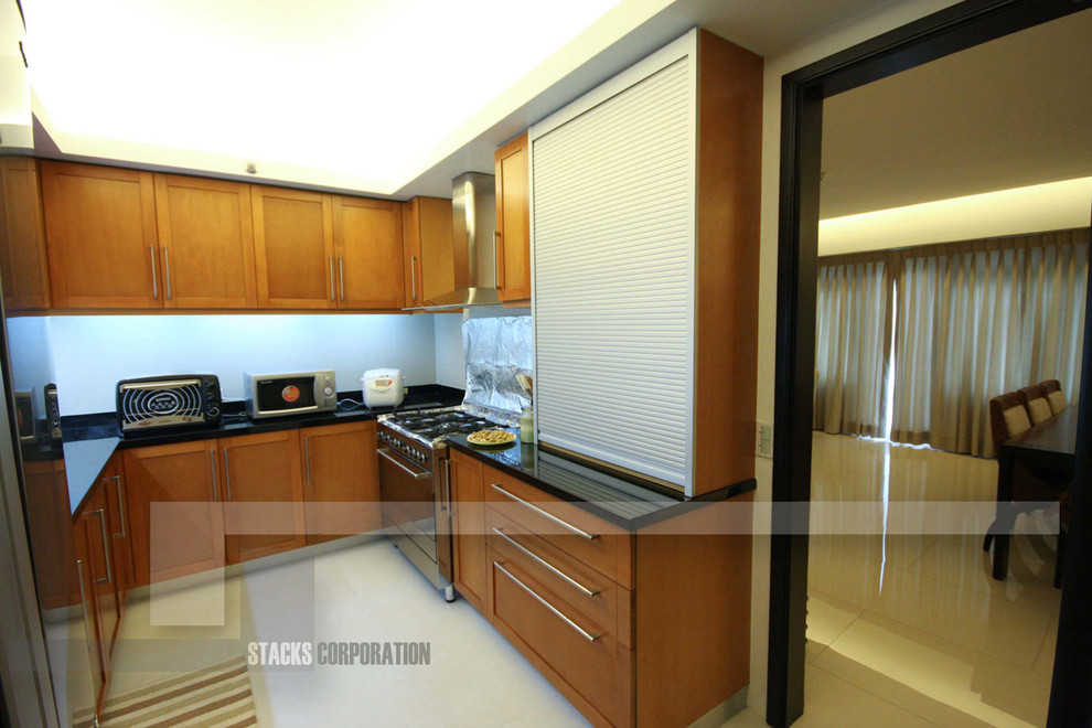 Modular Kitchen Cabinets - Contemporain - Cuisine - Autres périmètres ...