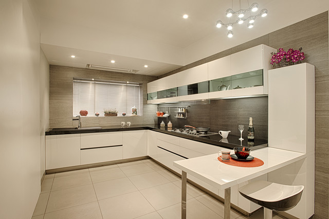 Modular Kitchens - Moderne - Cuisine - Autres périmètres - par Kurush ...