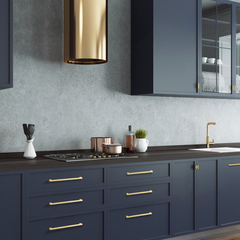 Momo Handles ft. Graf - Contemporary - Kitchen - Sydney - by Furnware ...