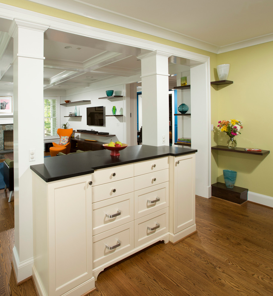 Mondrian Inspired Custom Cabinets - Traditional - Kitchen - DC Metro ...