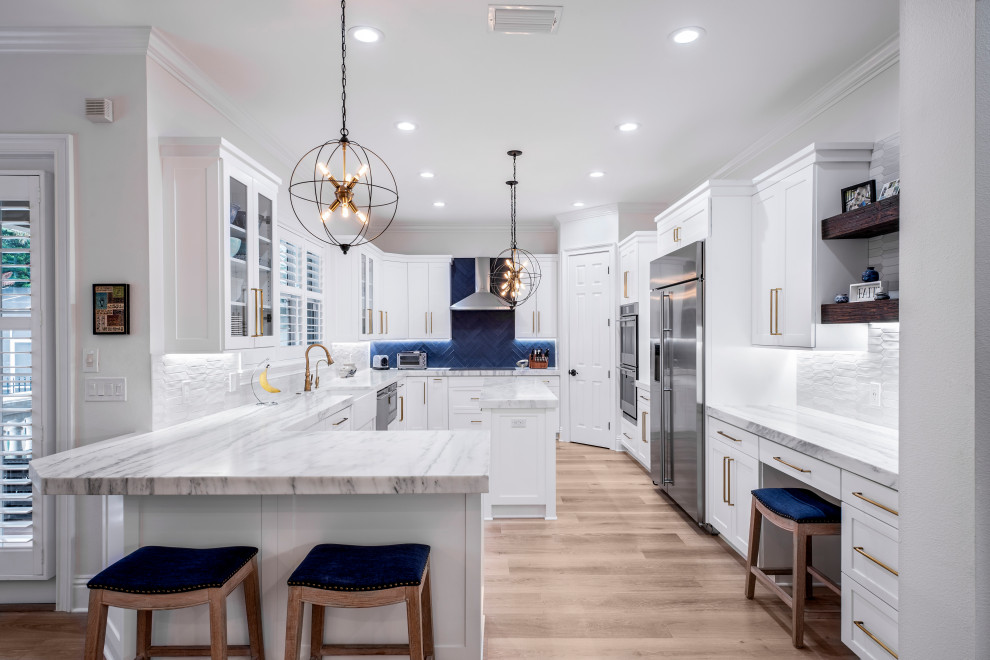 Montclair Danby Kitchen - Transitional - Kitchen - Tampa - by Plazza ...