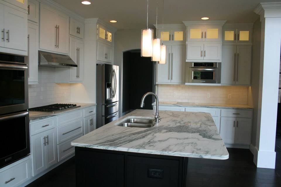 Montclair Danby Marble Kitchen - Modern - Kitchen - St Louis - by Metro ...