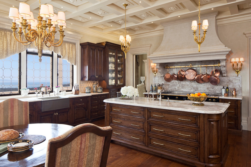 Montecito, CA - Traditional - Kitchen - Santa Barbara - by KES Studio ...