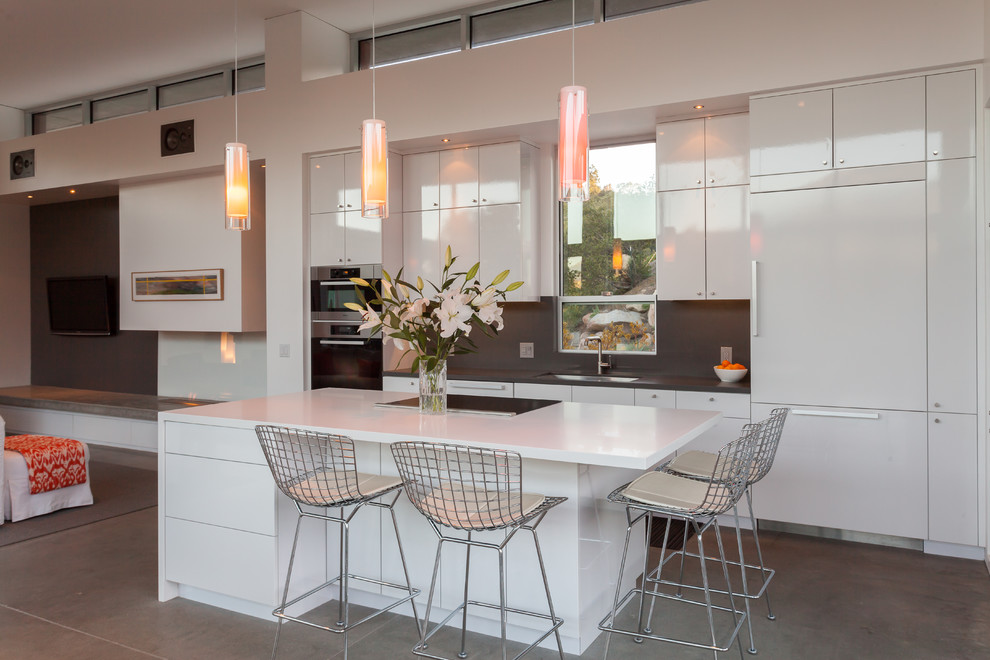 Montecito Hills Residence - Contemporary - Kitchen - Santa Barbara - by ...