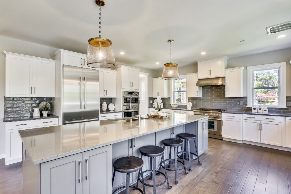 Monticello - Transitional - Kitchen - DC Metro - by Mid-Atlantic Custom ...
