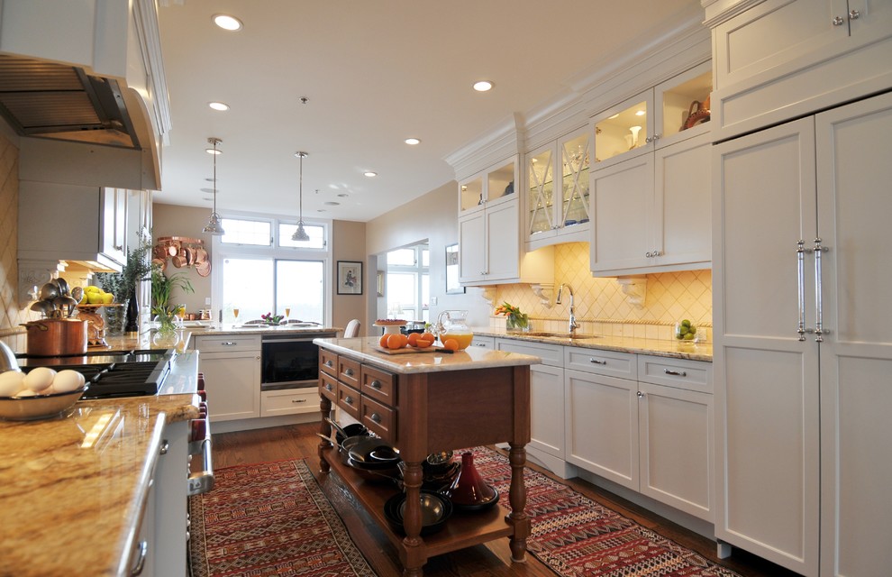 More Grand Kitchen - Transitional - Kitchen - New York - by FitzPatrick Design and Cabinetry | Houzz