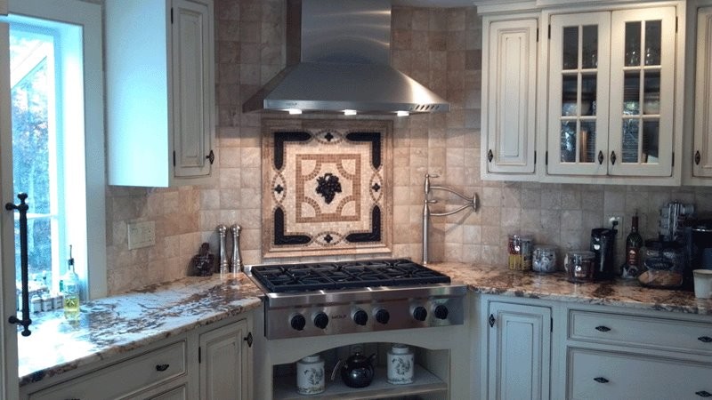 Mosaic Medallions - Mediterranean - Kitchen - San Diego - by MetalCoat ...