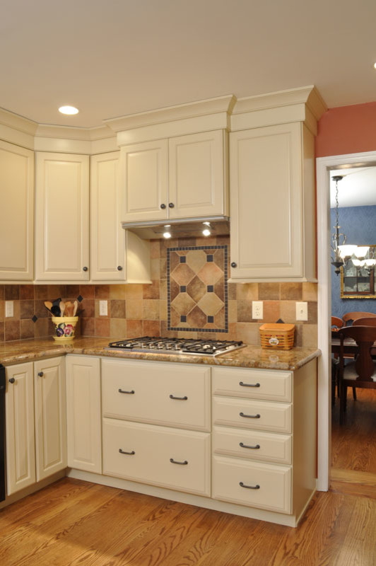 Mosaic Tile Backsplash Surround - Contemporary - Kitchen - Philadelphia ...