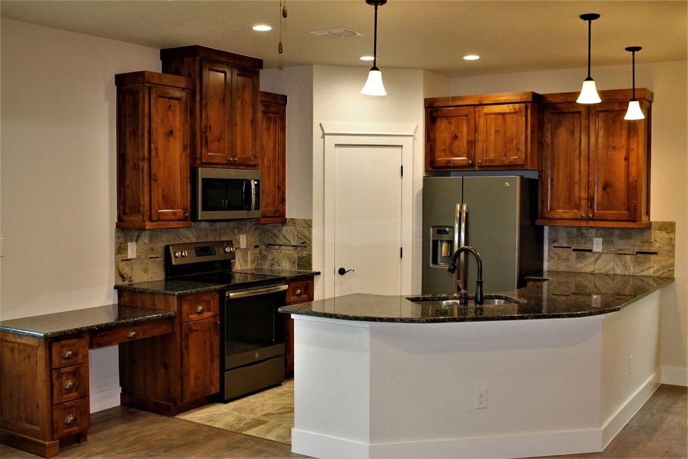 Mother In Law Suite Kitchen - Rustic - Kitchen - Other - by RJS Custom ...