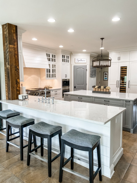 Mount Airy Modern Farmhouse Kitchen - Campagne - Cuisine - Baltimore ...