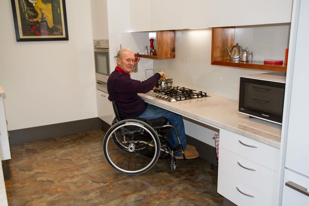 Mount Waverley - Kitchen with Wheelchair Access - Contemporary ...