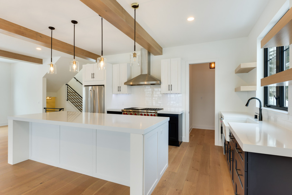 Mountain Modern in Stillwater - Contemporary - Kitchen - Minneapolis ...