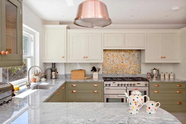 Mr & Mrs Kennedy's Kitchen - Transitional - Kitchen - London - by Mike ...