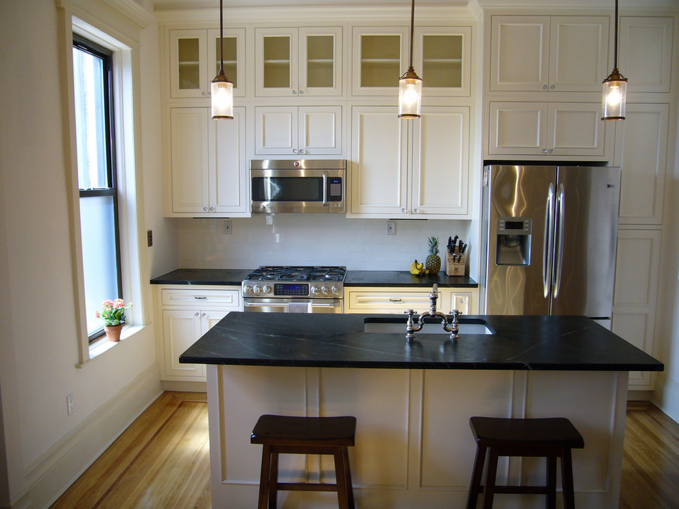 Mrs. Limestone Kitchen - Traditional - Kitchen - New York - by Brooklyn ...