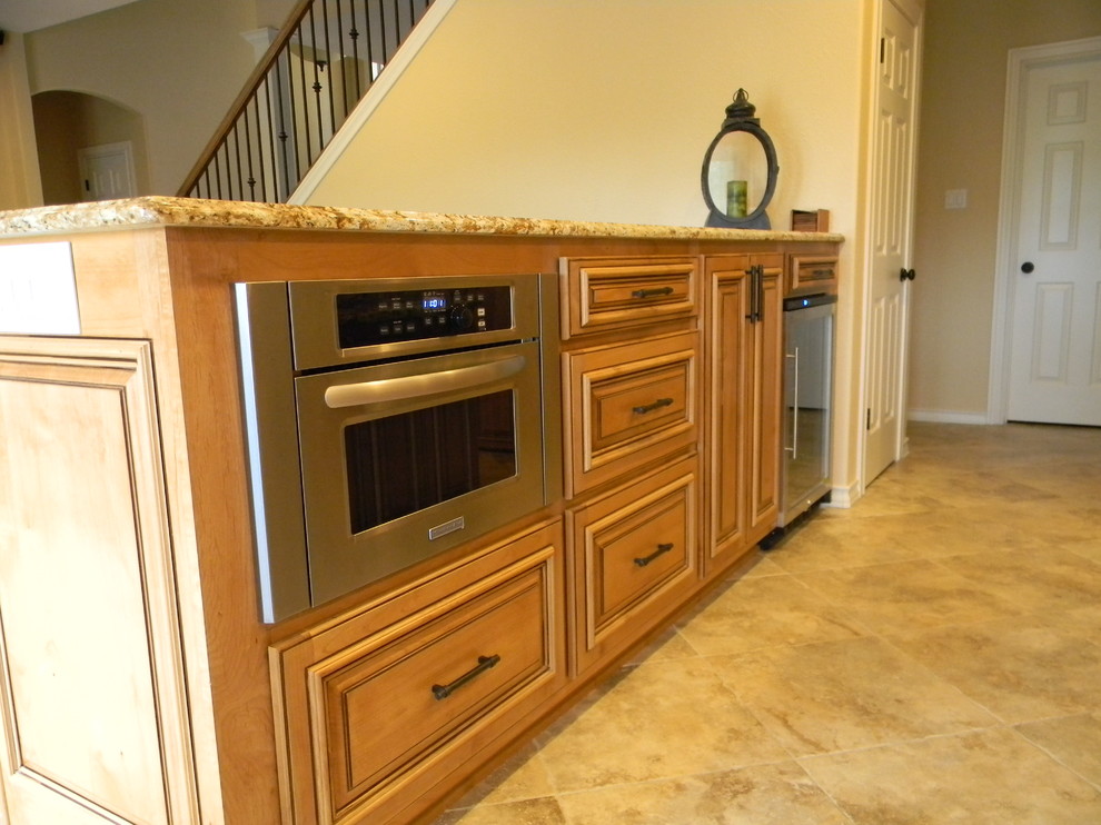 Multi-Purpose Kitchen Counter Area - Traditional - Kitchen - Austin ...