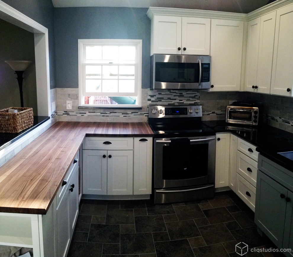 Multi-Tone and Multi-Finish Kitchens - Traditional - Kitchen - New York ...