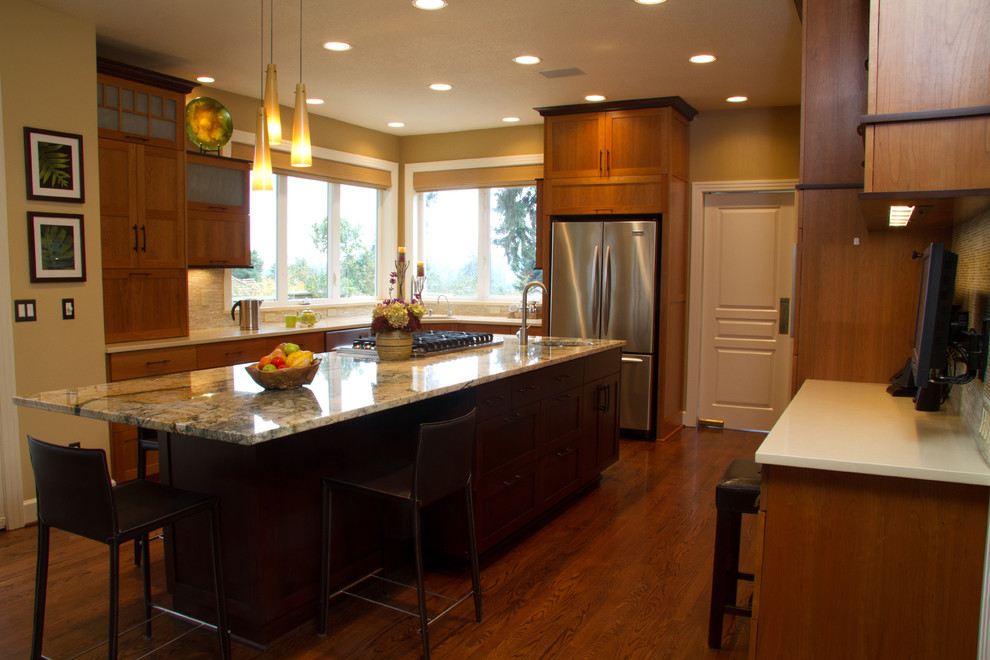 Multi Use Kitchen - Traditional - Kitchen - Portland - by Neil Kelly ...