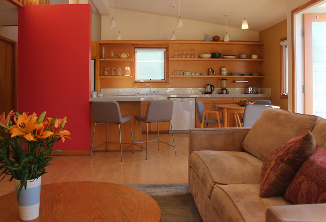 Multifamily Triplex - Contemporary - Kitchen - Los Angeles - by KELLY ...