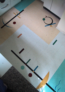 My Friend's Floor - Modern - Kitchen - Los Angeles - by Crogan Inlay Floors