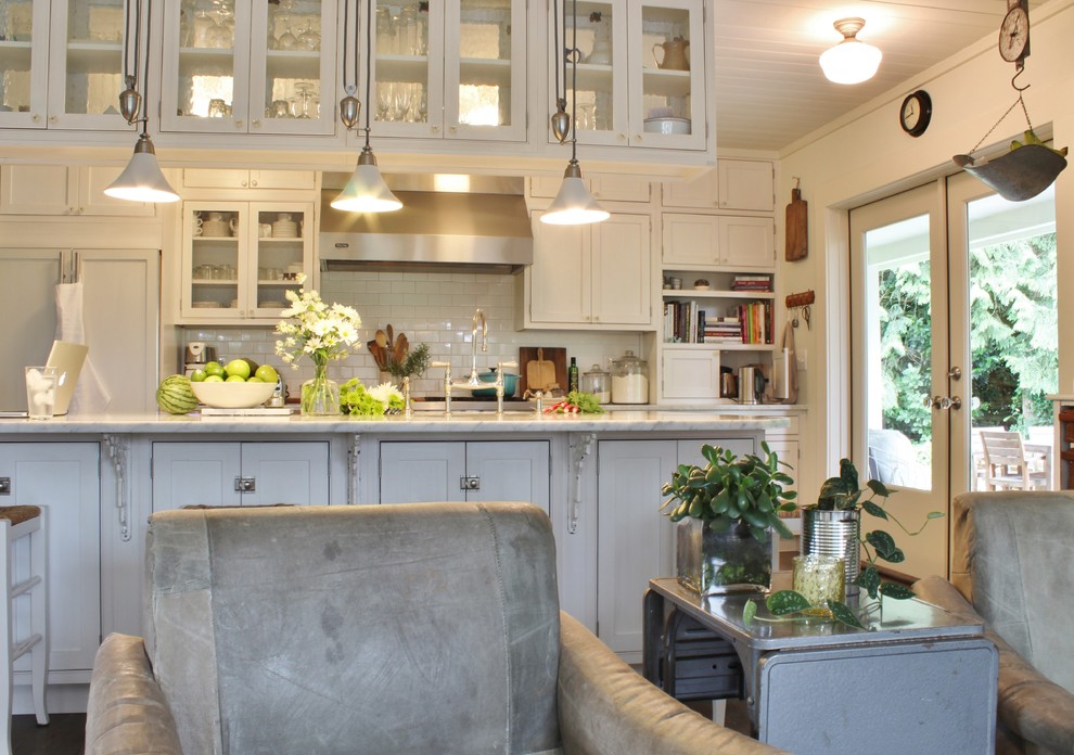 My Houzz: Busy Family Farmhouse - Farmhouse - Kitchen - Seattle - by ...