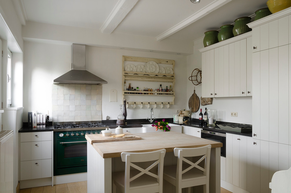 My Houzz: Contemporary Belgian Style Transforms a Dutch Country Cottage ...