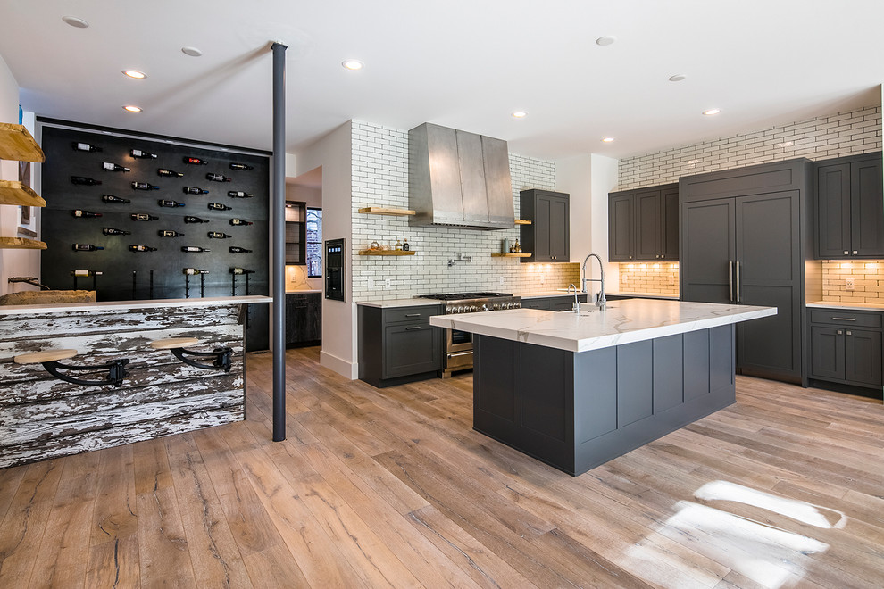 Napa Valley Modern Farmhouse - Modern - Kitchen - Denver - by Larsen ...
