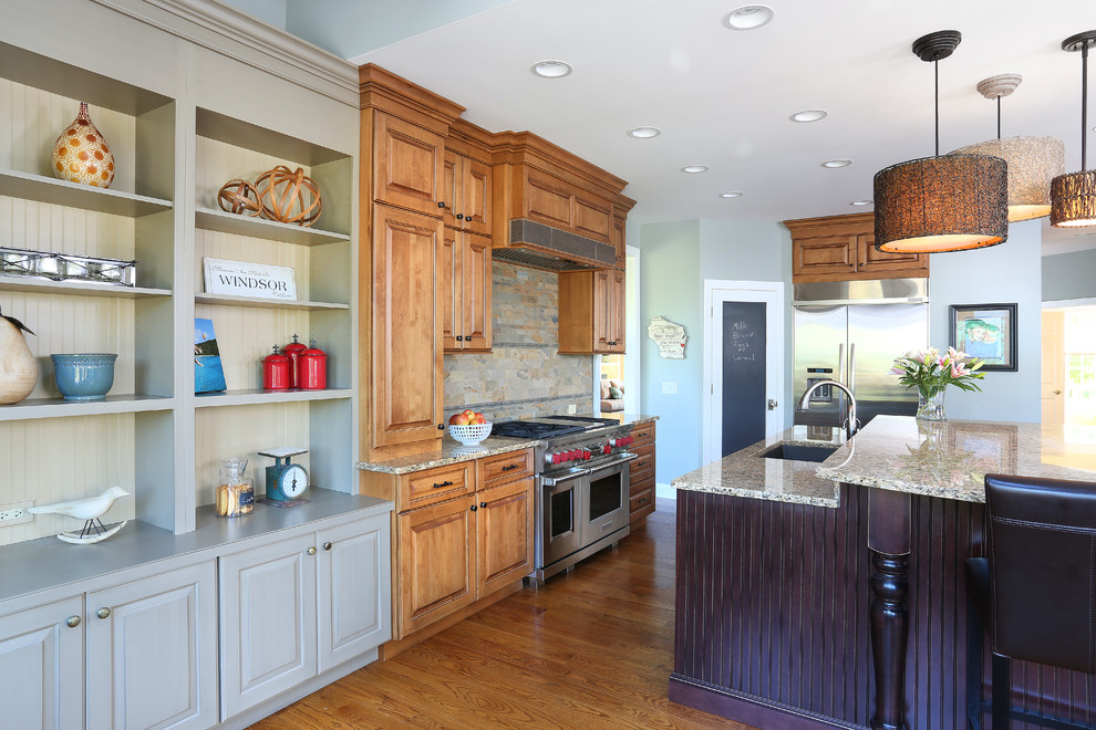 Naperville Whole Home Makeover - Traditional - Kitchen - Chicago - by ...