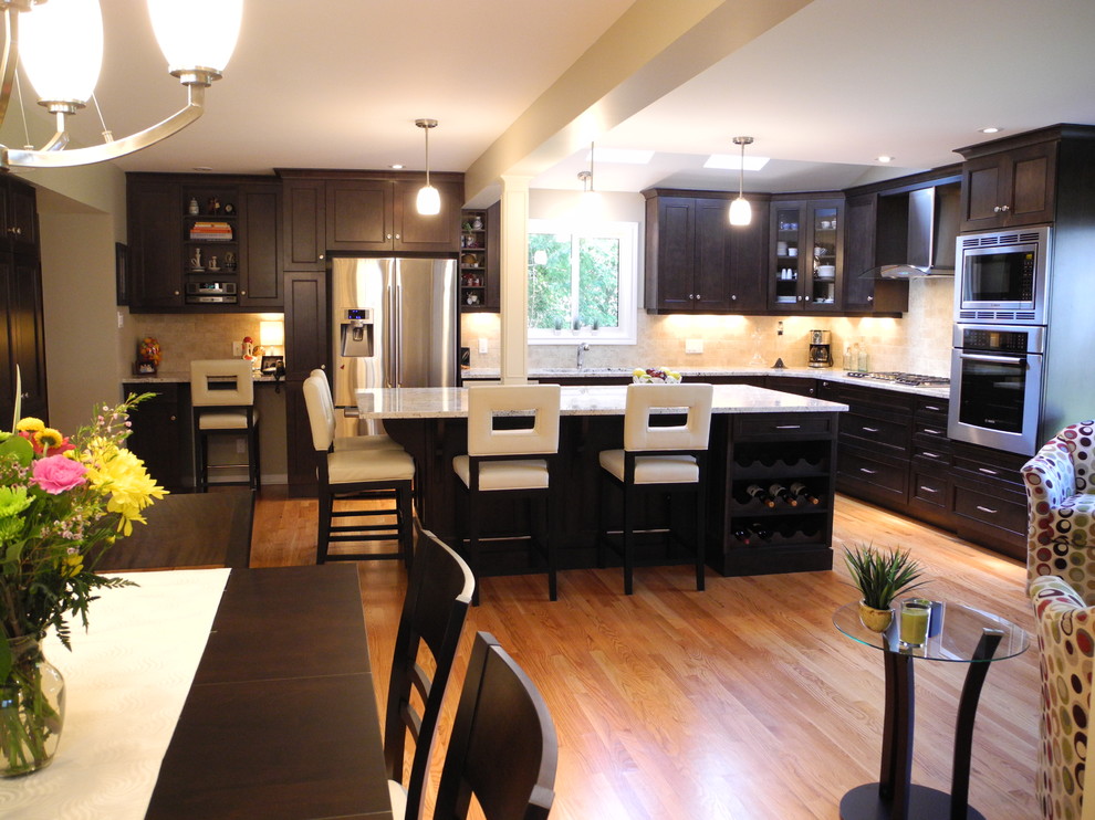 Nathan Court Kitchen - Contemporary - Kitchen - Ottawa - by OakWood ...