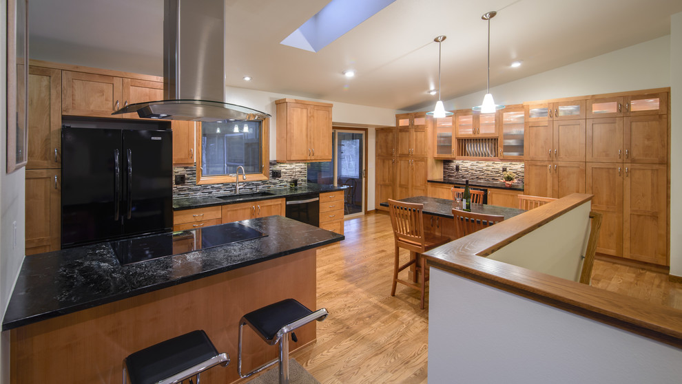 Natural Alder Kitchen - Transitional - Kitchen - Denver - by HighCraft ...