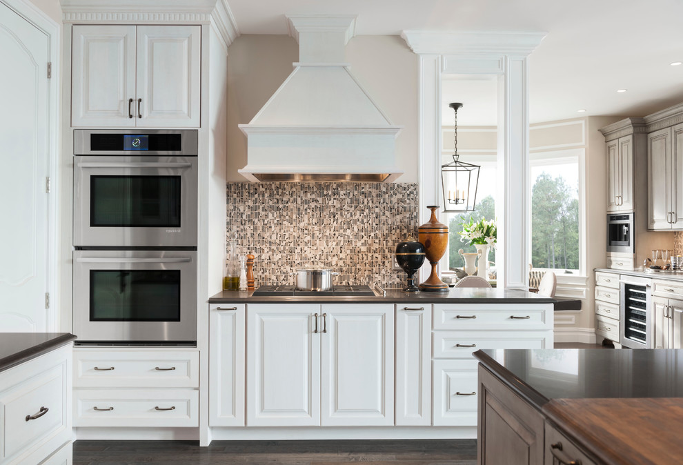 Natural Character Meets Classic Architecture - Transitional - Kitchen ...