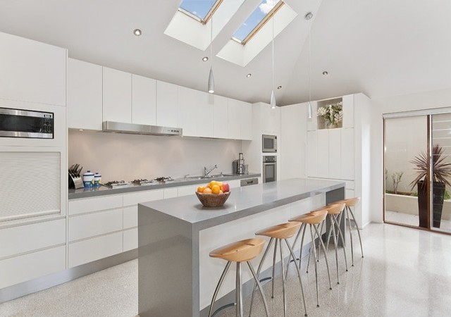 Natural light Kitchen - Contemporary - Kitchen - Sydney - by ...