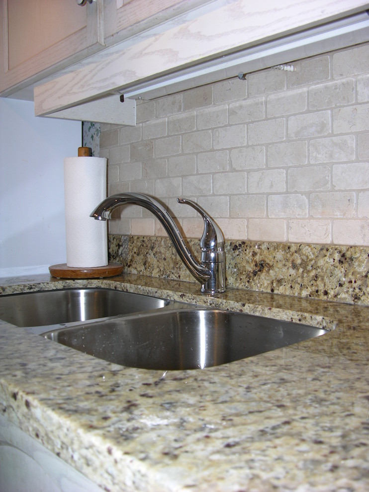 Natural Stone Kitchen Backsplash - Traditional - Kitchen - Toronto - by ...