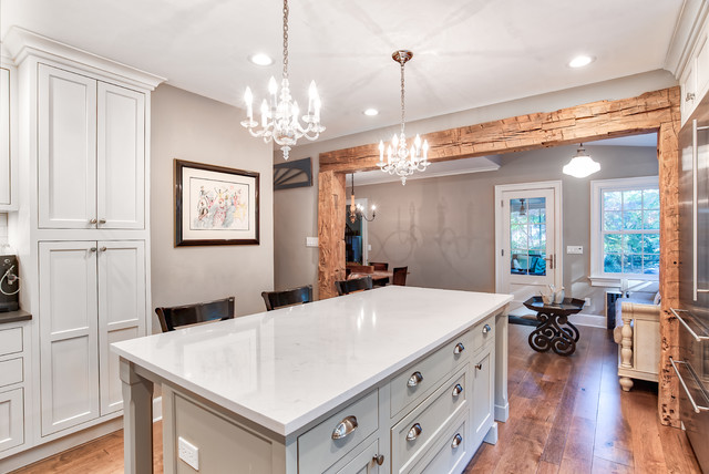 Natural Wood Entryway - Country - Kitchen - New York - by Kitchen ...