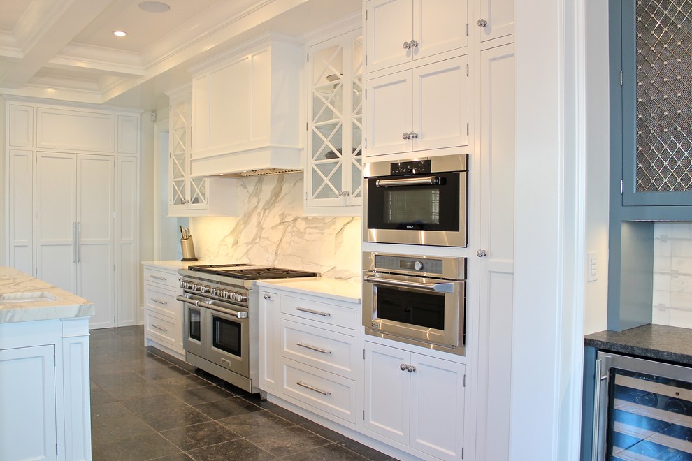 Navesink River Home - Traditional - Kitchen - New York - by Ginny Capo ...