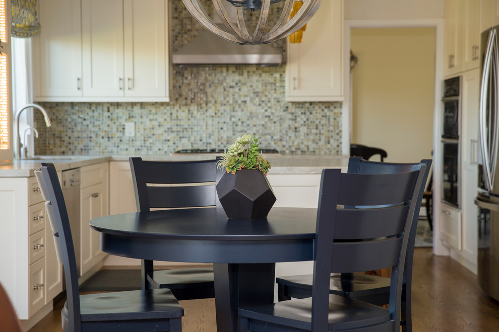 Navy Blue Breakfast Table - Modern - Kitchen - San Francisco - by ...