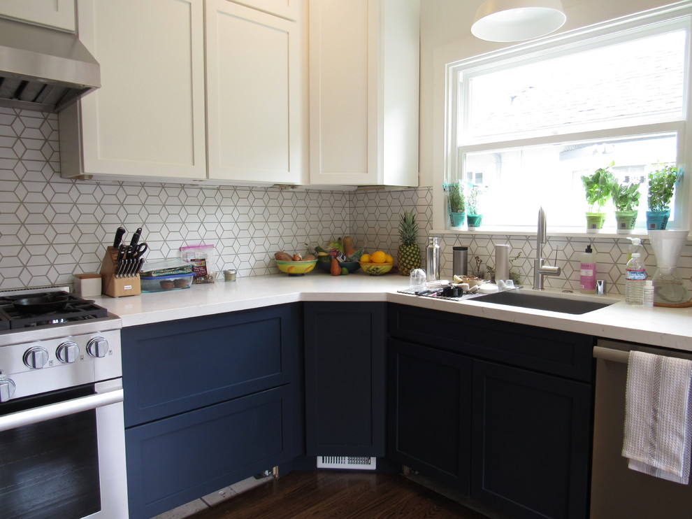 Navy Blue - Contemporary - Kitchen - San Francisco - by Christopher ...