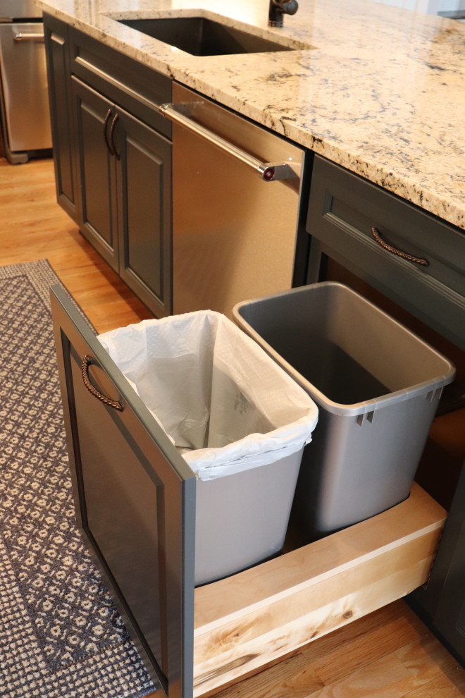 Navy Grotto hood - Transitional - Kitchen - New York - by Monarch ...